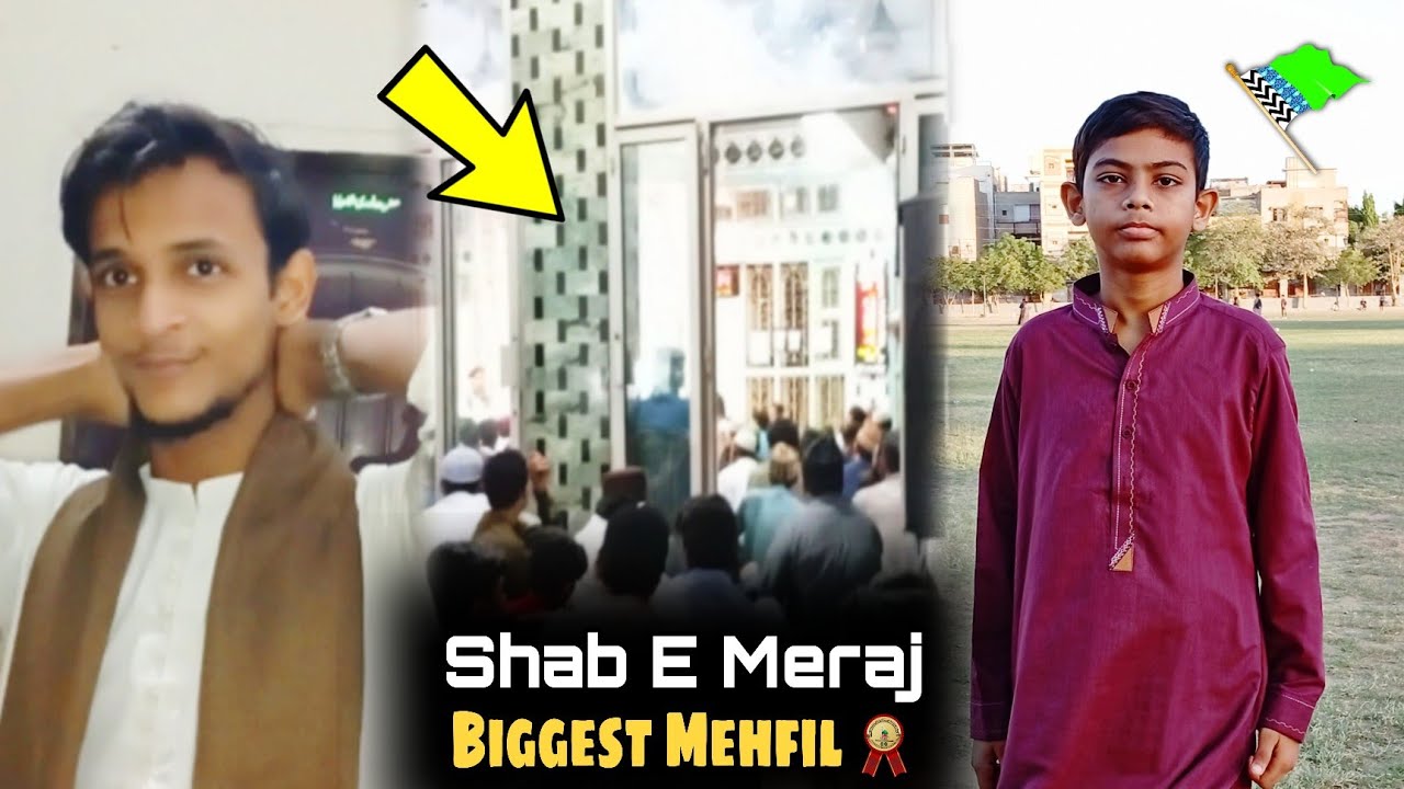 SHAB e Meraj Biggest Milad ️First time Dosto Ko Car Ride Dedi🚗... - YouTube