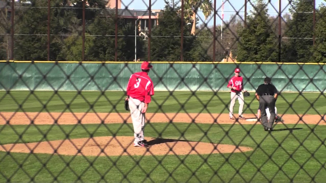 COS Baseball: Dax Turner steals 2nd and takes 3rd on the errant throw ...
