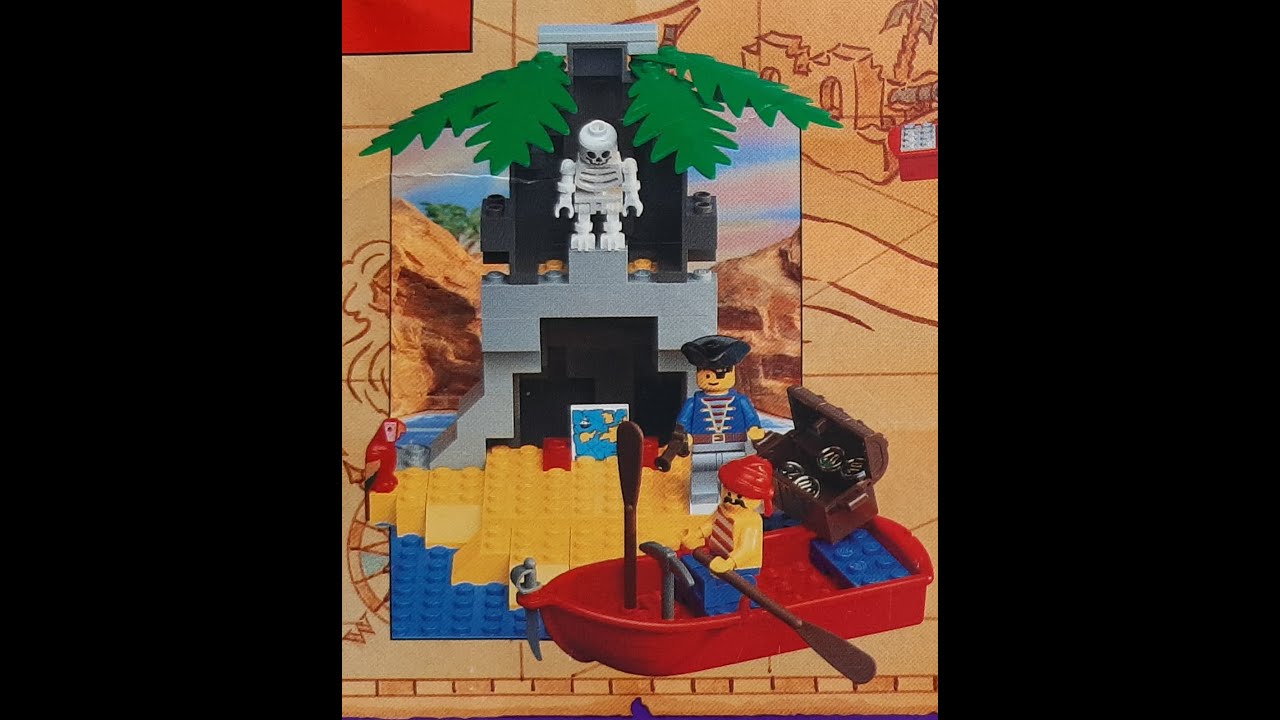 Lego 6254 - an instruction to build alternative model "A" from back of ...