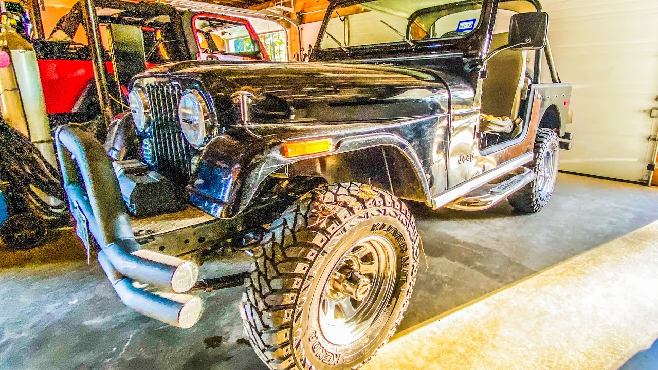 Ultimate CJ7 Frame Off Factory Restoration Project Walkaround and ...