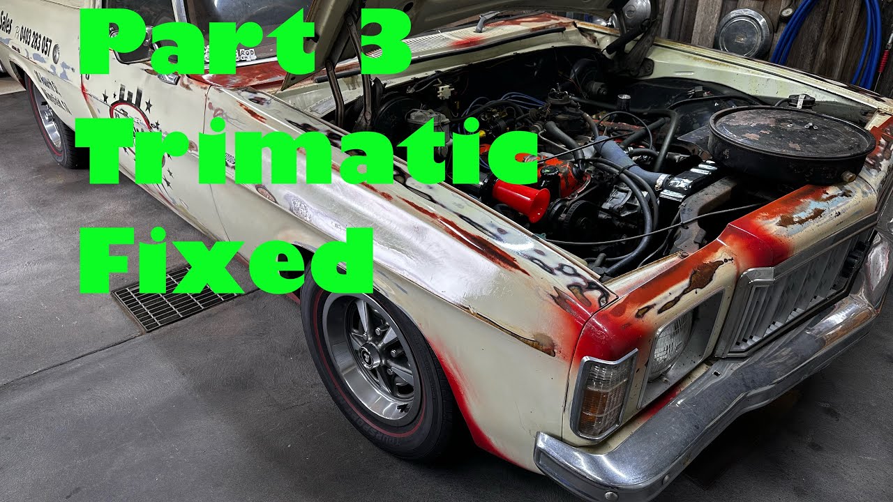 Holden Trimatic issue solved. - YouTube