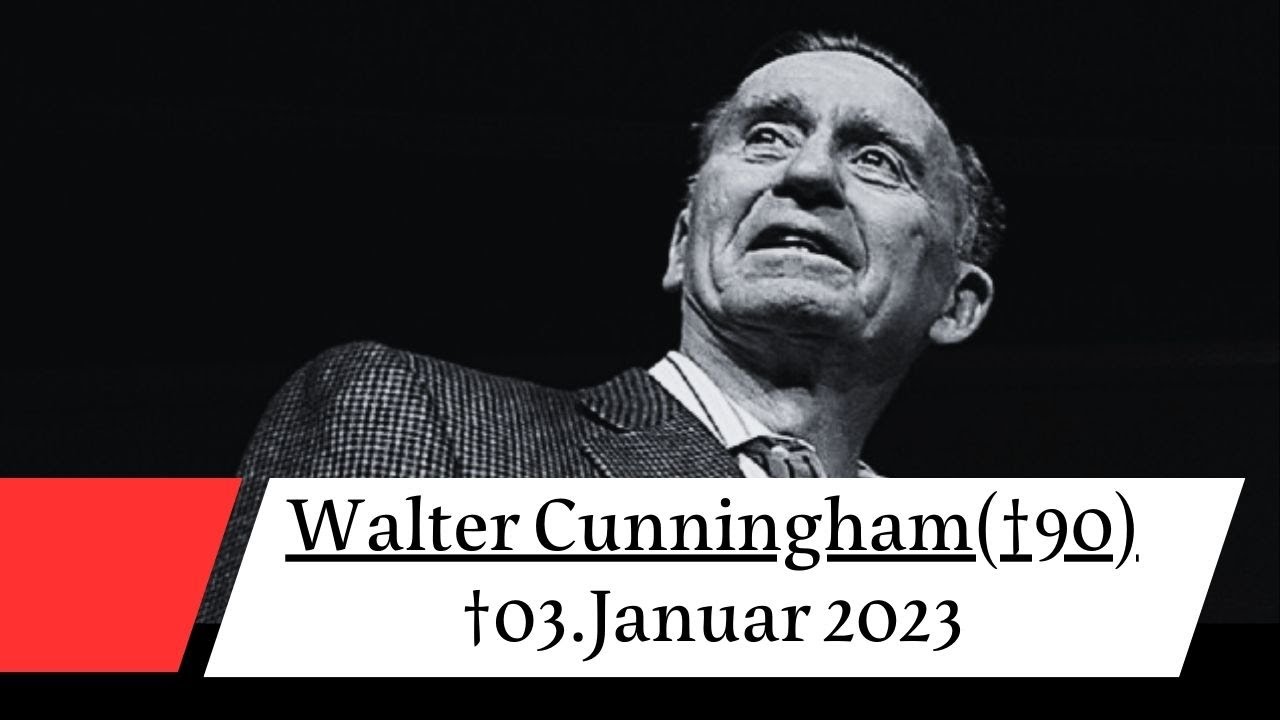 Walter Cunningham: Der NASA-Astronaut, der Amerikas Raumfahrtprogramm ...