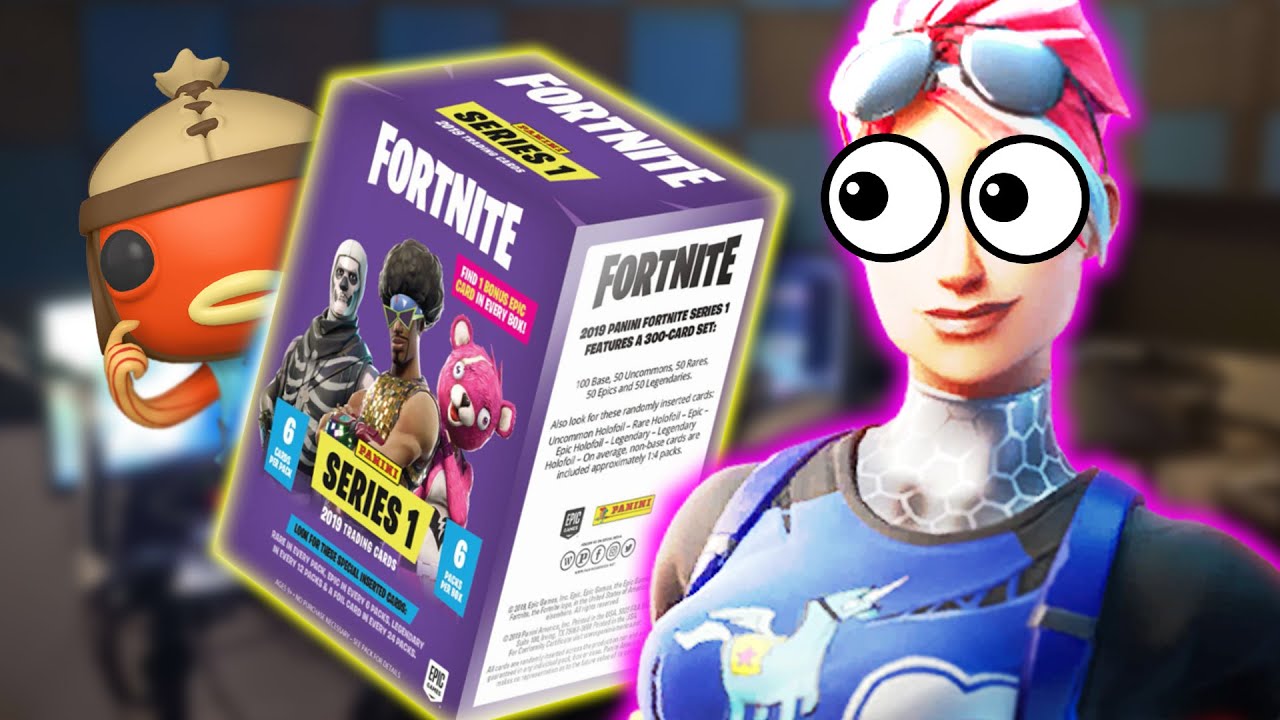 2019 Panini Fortnite Series 1 TCG Box Opening! - YouTube