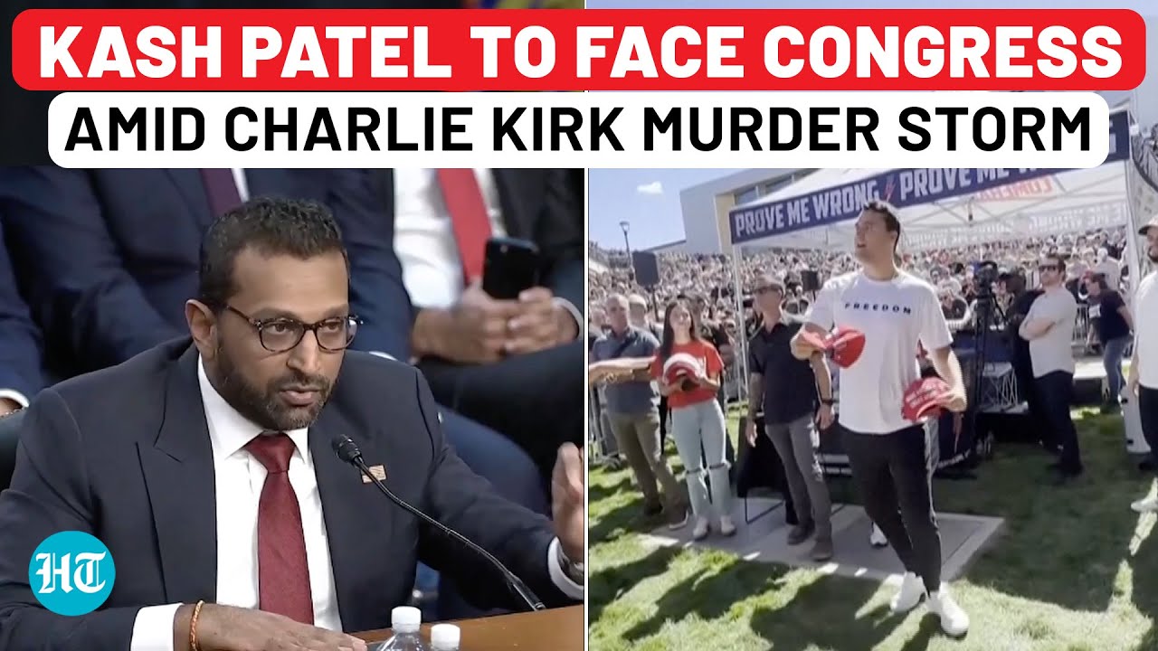 Kash Patel Faces Angry Congress On Charlie Kirk Murder Case 'Missteps ...