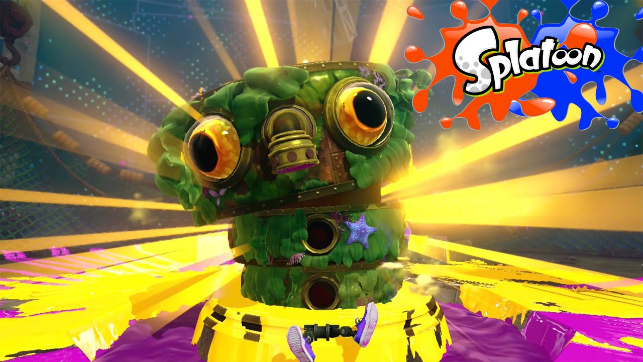Splatoon Campaign - Part 5: The Dreaded Octonozzle! [Wii U Gameplay ...