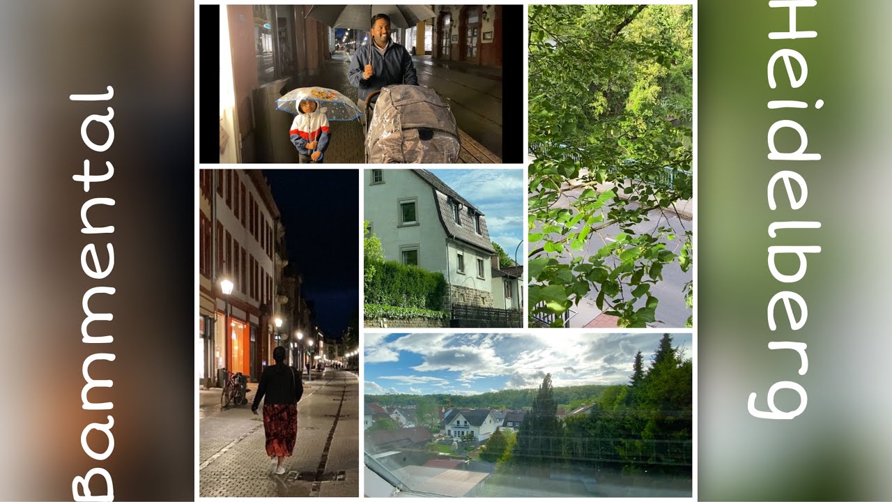 Travel vlog | Stay at Bammental | Drive to Heidelberg | Bammental ...