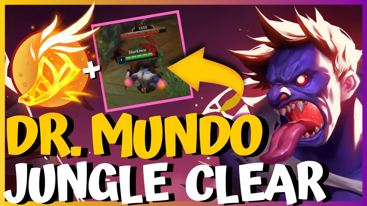 DR. MUNDO JUNGLE CLEAR | RED-START FULL CLEAR | PT-BR - YouTube