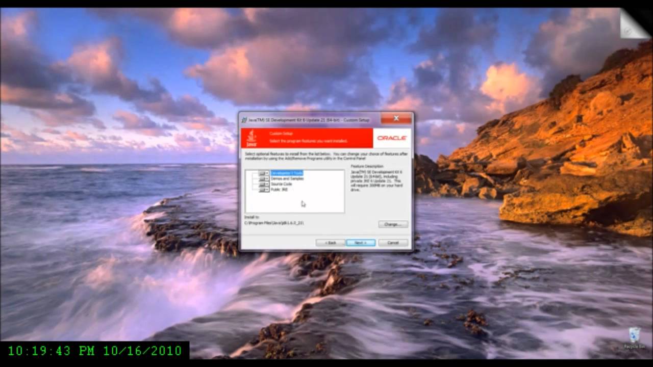 Downloading and Installing Java - YouTube