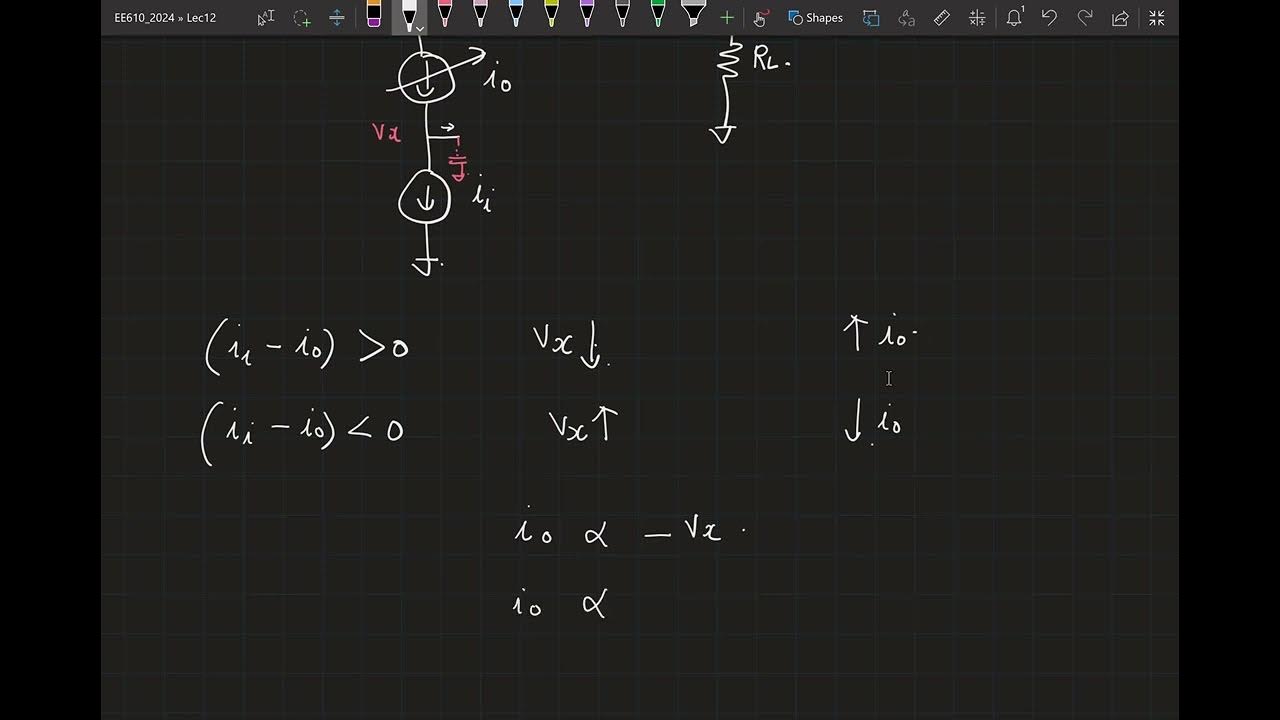 Lecture 12(1): Implementing a CCCS using a transistor - YouTube
