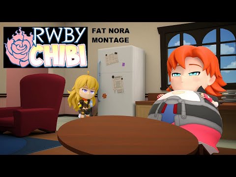 RWBY Chibi Fat Nora Montage - YouTube