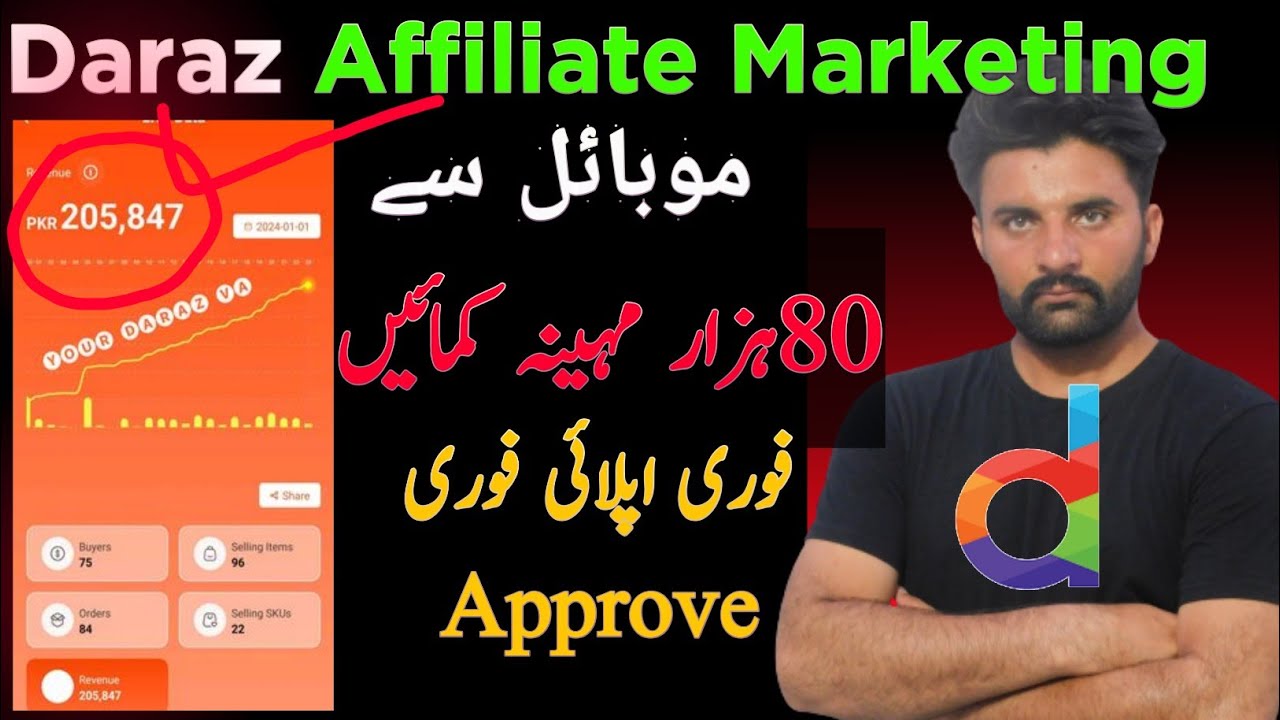 How to Create Affiliate Account on Daraz | Daraz Affiliate Marketing On ...