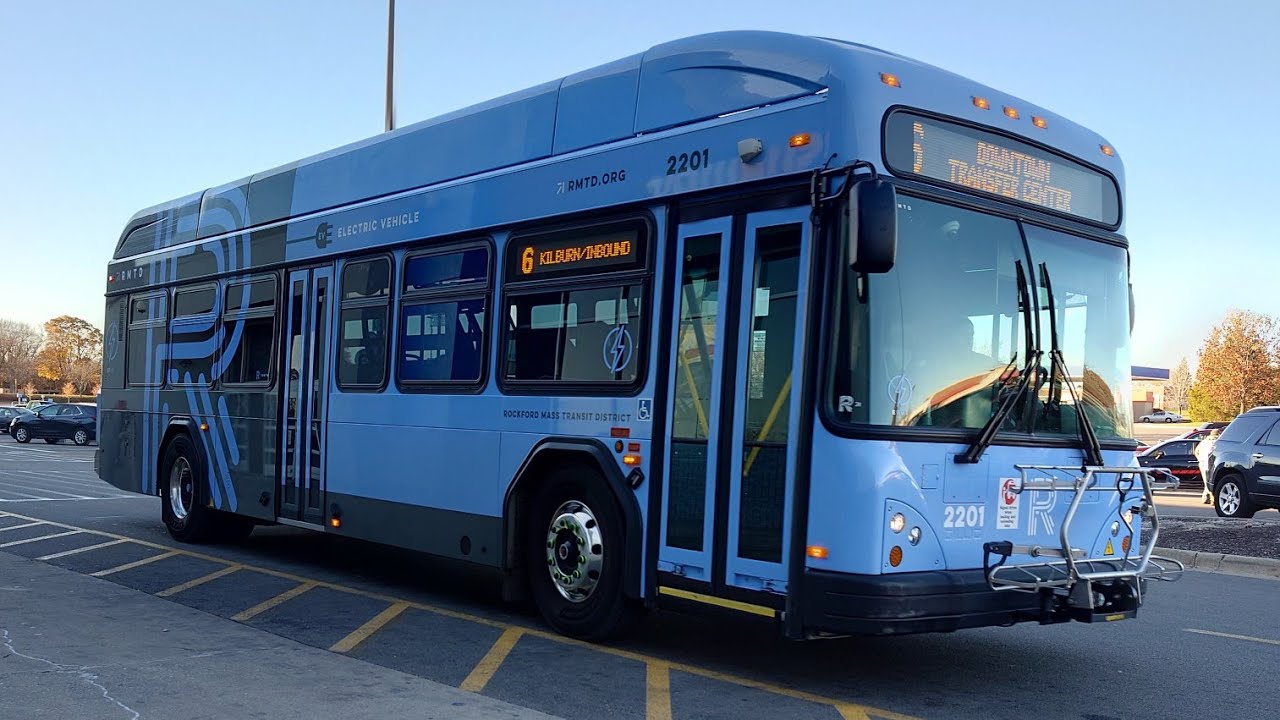 Ride On RMTD 2023 Gillig Low Floor EV 35' 2201 On Rt 6 Kilburn to ...