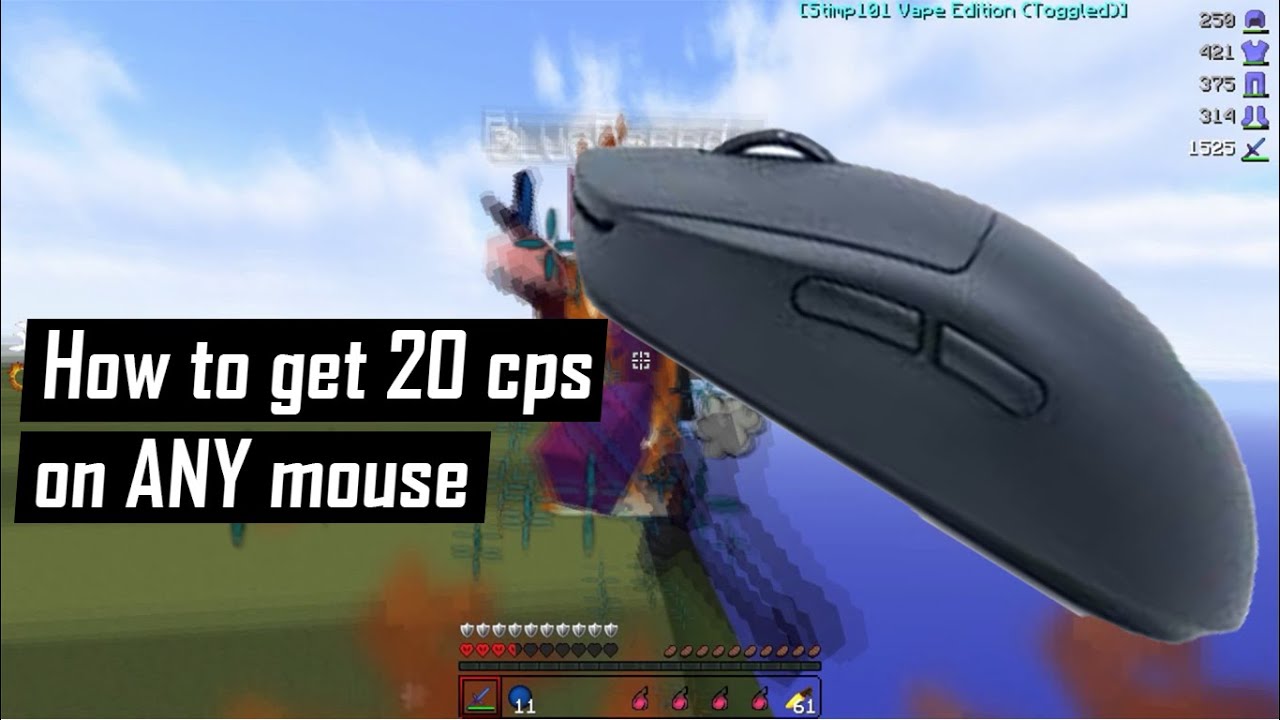How to get 20 CPS on ANY mouse - YouTube