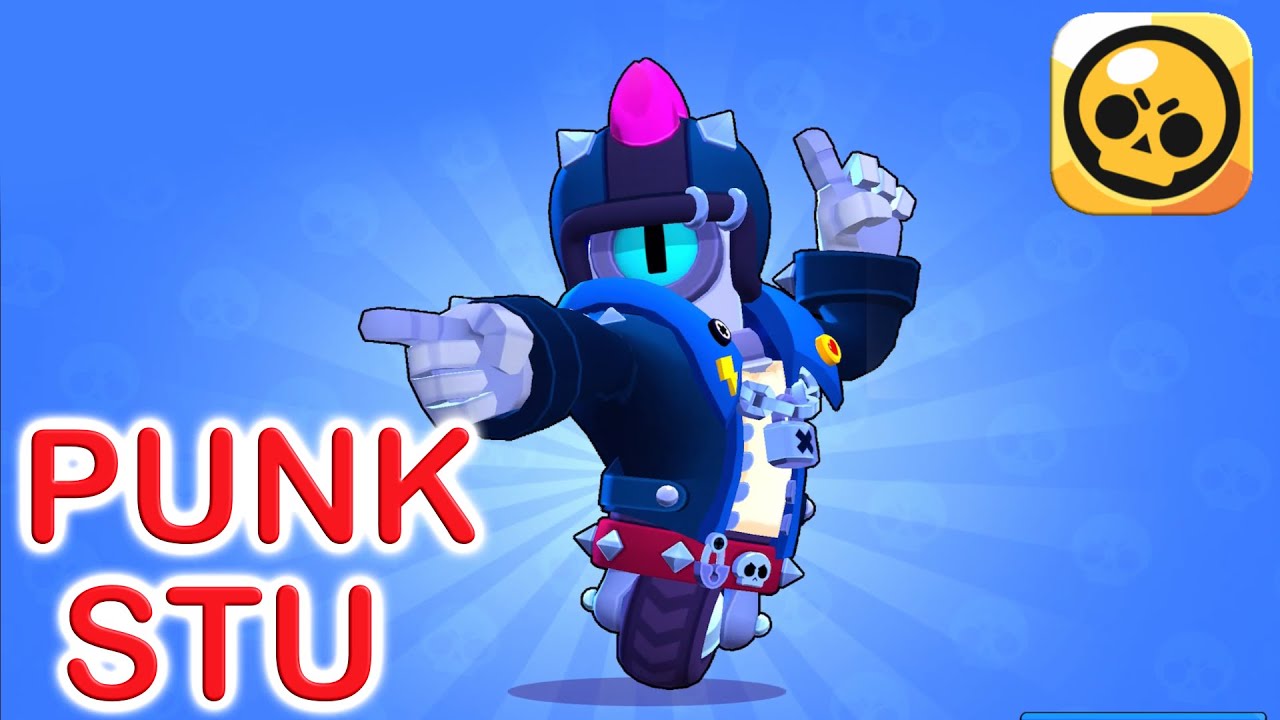 SCHMU STU - The Bad Randoms PUNKBAND SKINSET - Brawl Stars Gameplay ...