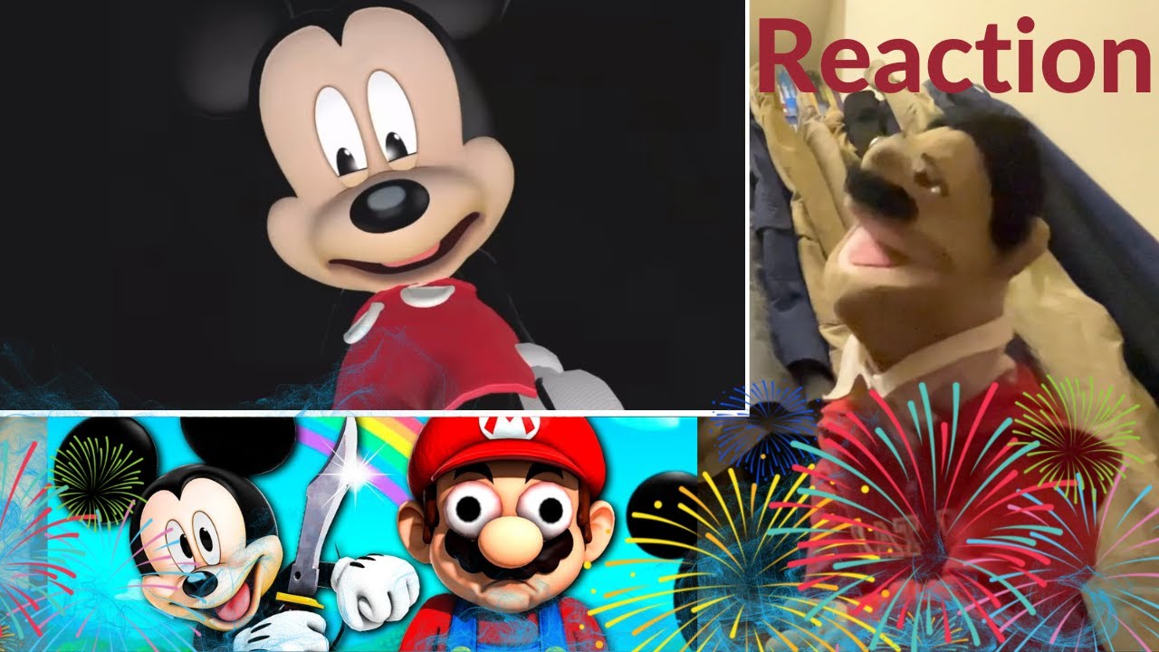 SMG4: If Mario Was In Disney Reaction (Puppet Reaction) - YouTube