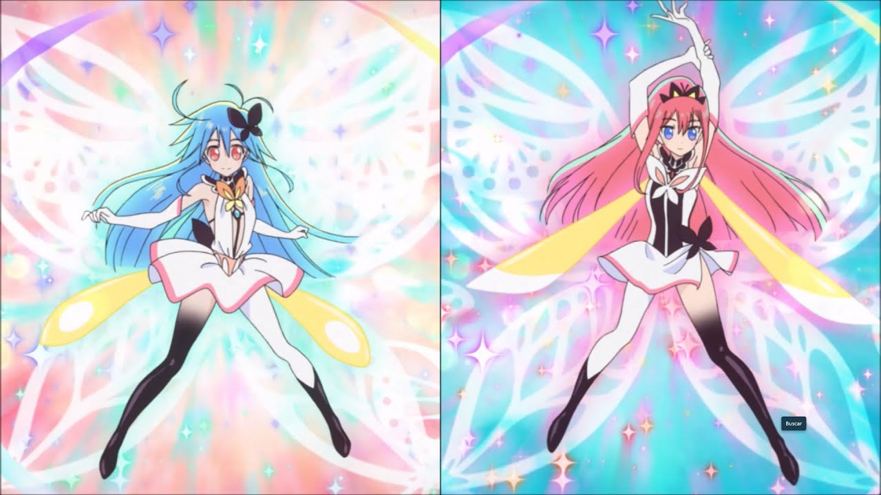 Magical Girls (Dual) Transformations-Connected - YouTube