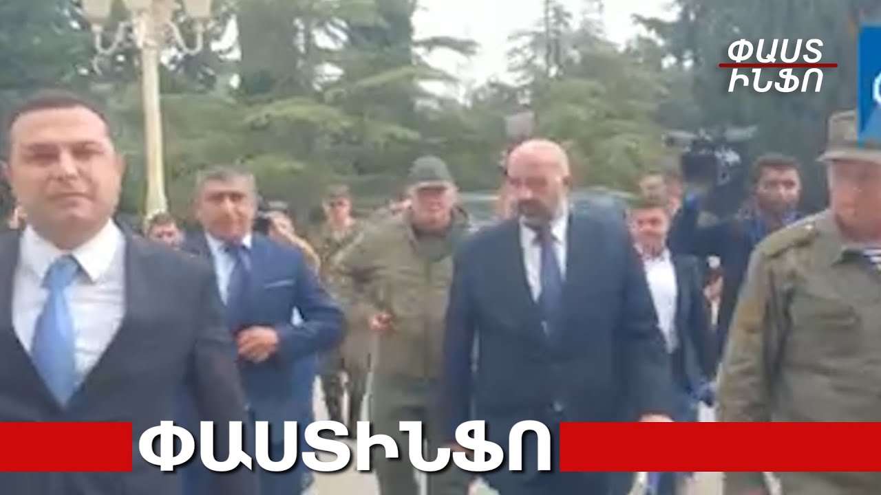 Նոր կադրեր հայտնի է թե ովքեր են Եվլախում բանակցում ադրբեջանցիների հետ