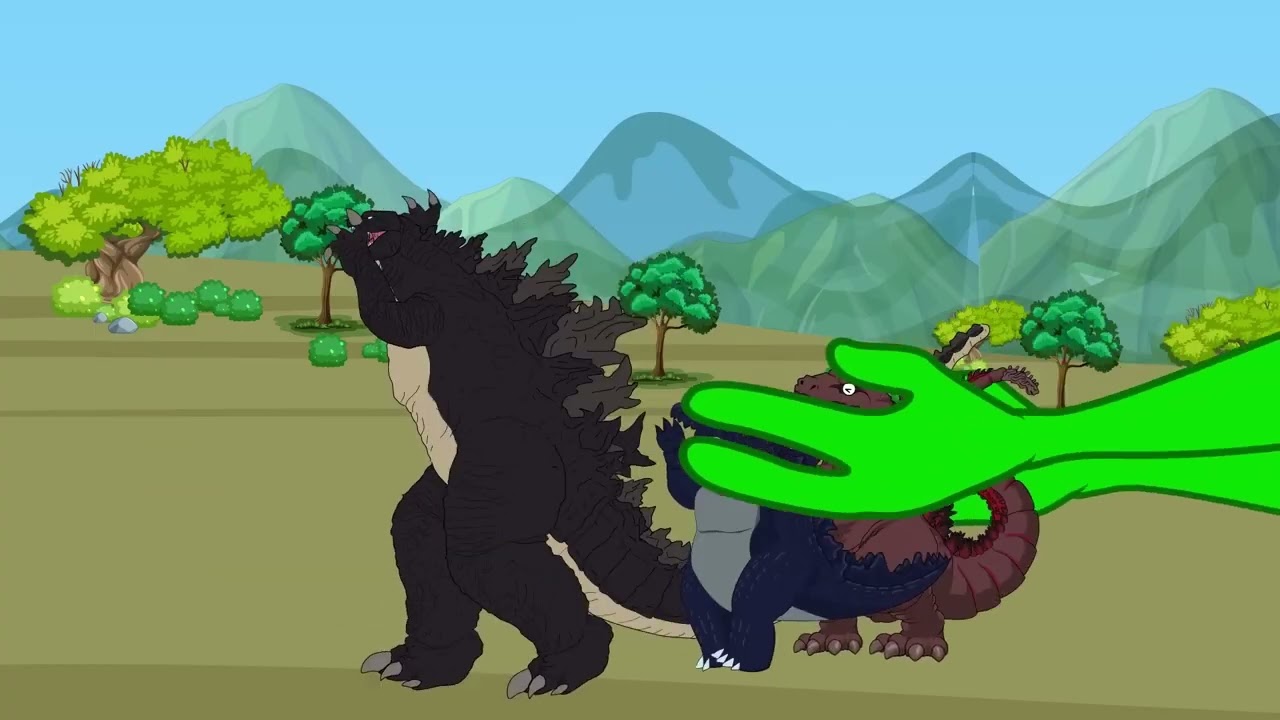 GODZILLA vs STEAM GODZILLAHIN GODZILLA vs GREEN ALIEN INVASION Who Is ...