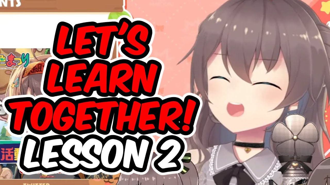 LEARN JAPANESE USING HOLOLIVE #2 - YouTube