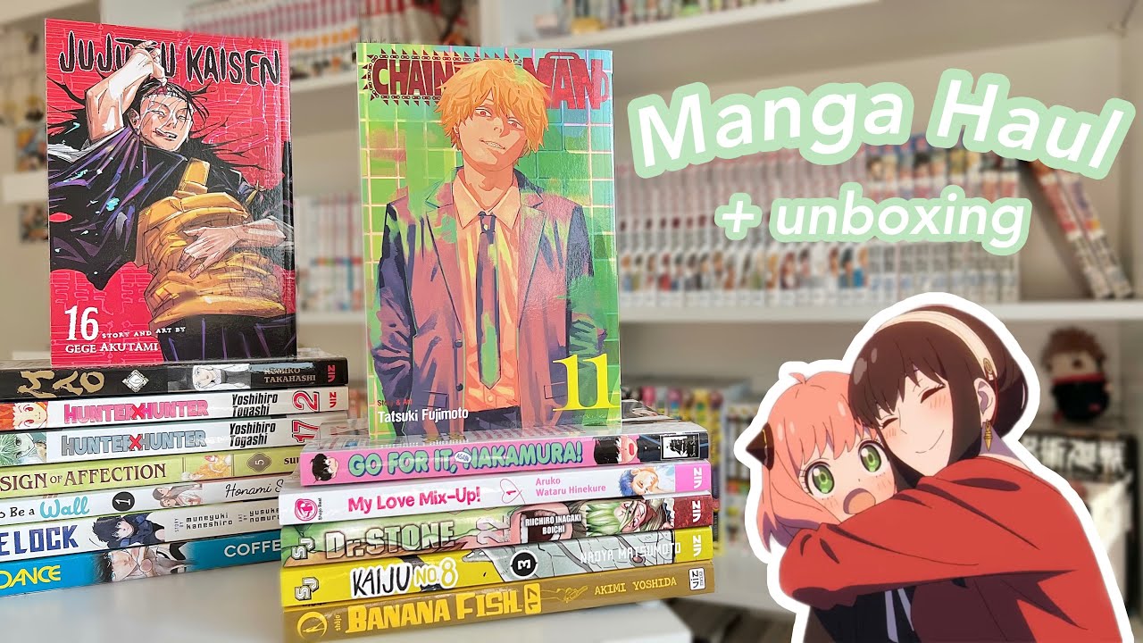 Manga Haul & Unboxing || July - YouTube