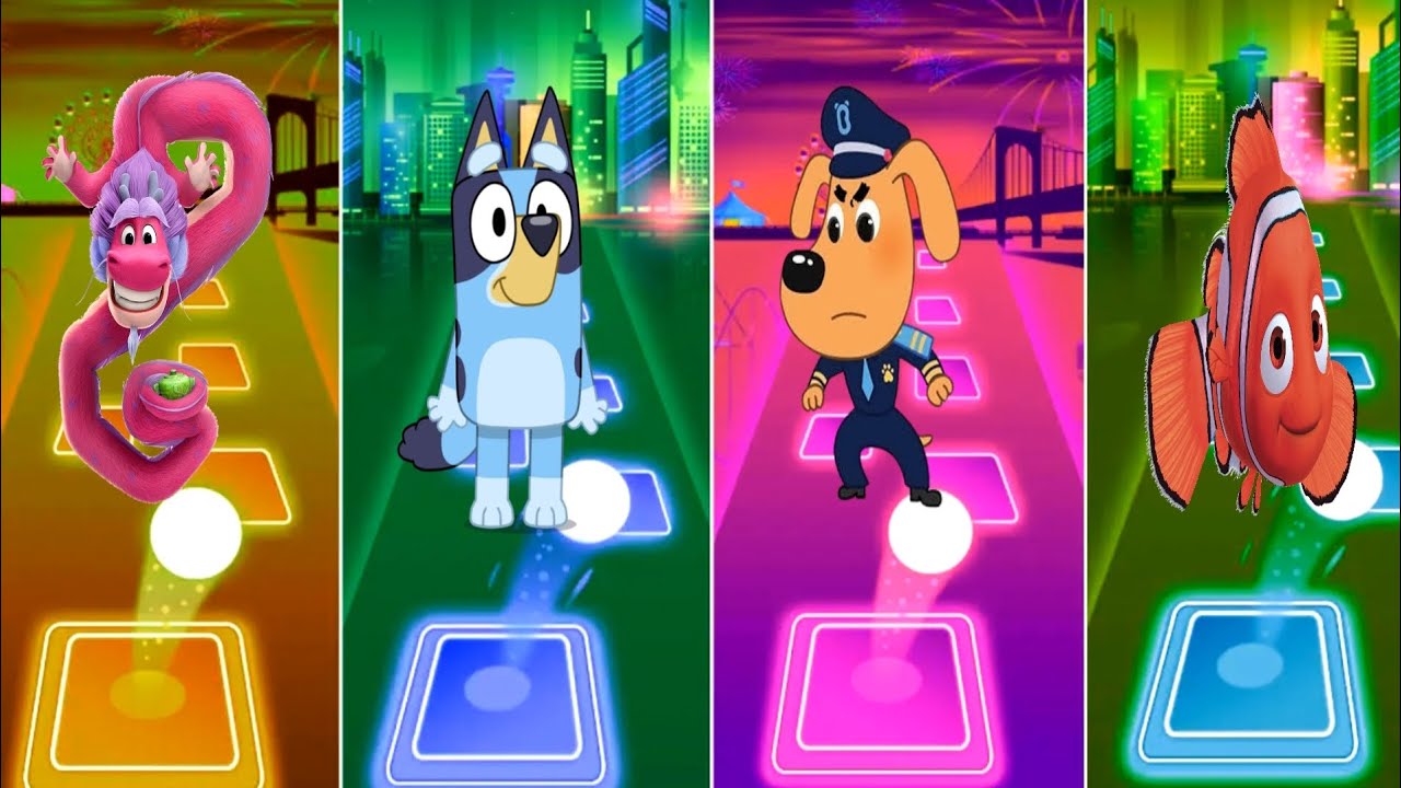 Wish Dragon🆚Bluey🆚Sheriff Labrador🆚Finding Nemo💫Who is best?? - YouTube