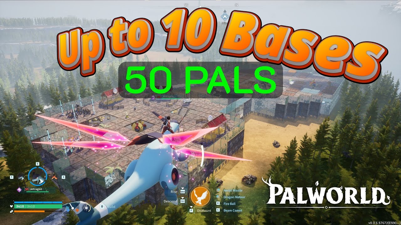 How to Add More Bases to Palworld - YouTube