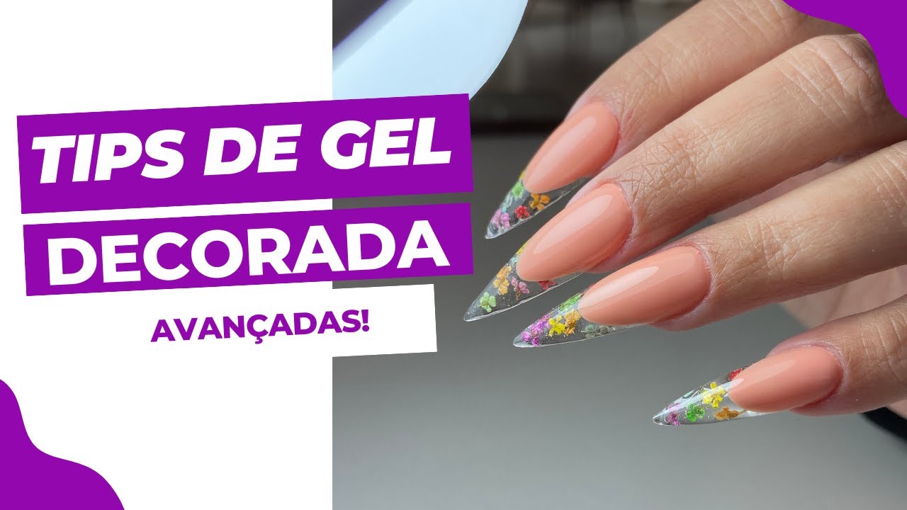 TIPS DE GEL | Aprenda a fazer alongamento diferenciados com TIPS DE GEL ...