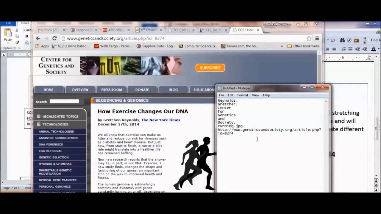Computer Literacy Final Project - YouTube