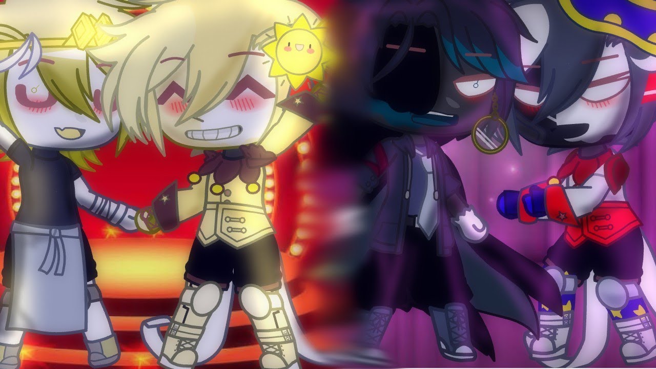 Dream and Nightmare meet Sun and moon ||undertale au and FNAF SB ...