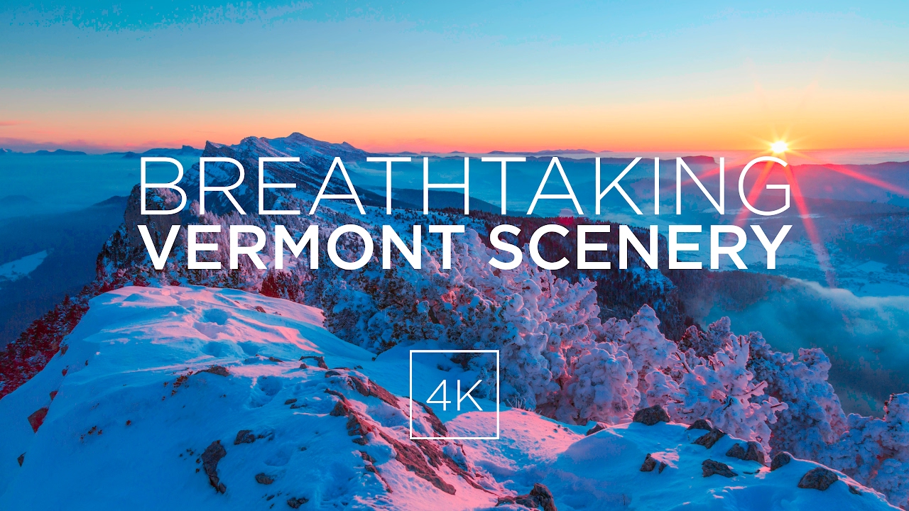 Breathtaking Vermont Scenery [4K Drone Footage] - YouTube