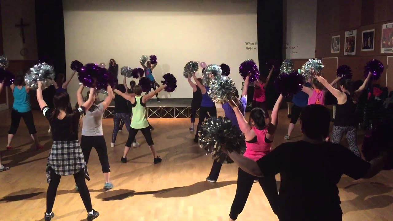 Nikki Wizz Fitness - Zumba & Cheerdance Masterclass 30th Jan 2016 - YouTube
