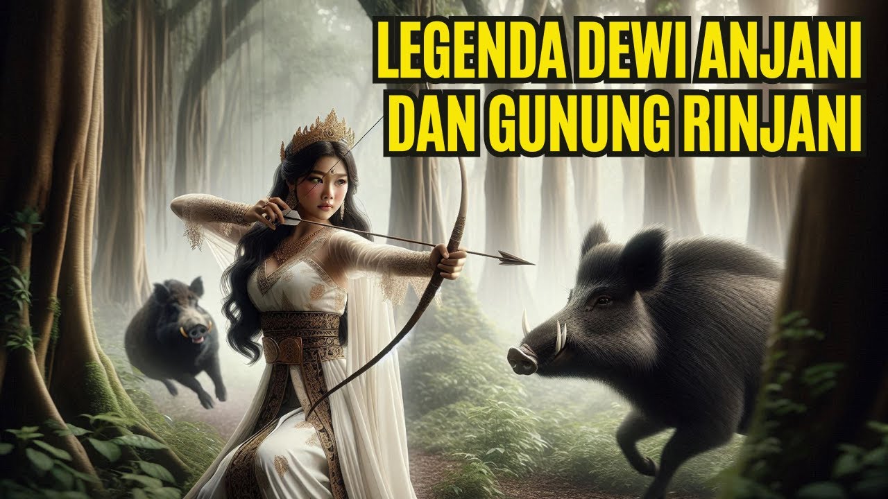 KISAH LEGENDA DEWI ANJANI DAN GUNUNG RINJANI, CERITA RAKYAT LOMBOK ...