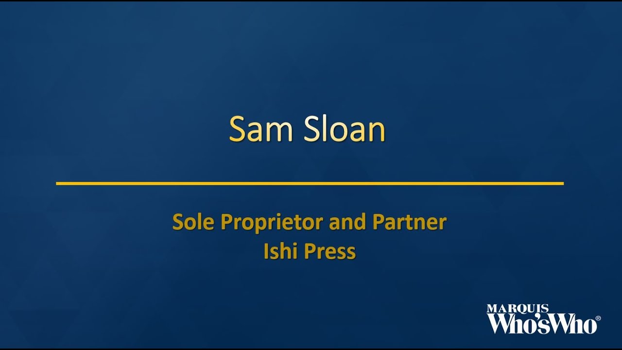 Sam Sloan Praised for Chess Acumen and Business Knowledge - YouTube