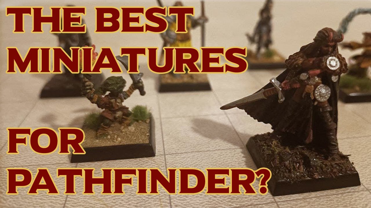 The PERFECT miniatures for Pathfinder 2e?! - YouTube