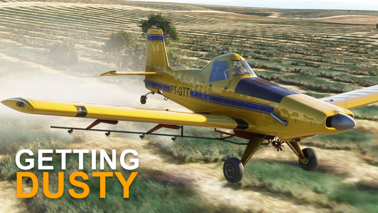 Crop Dusting | Microsoft Flight Simulator - YouTube