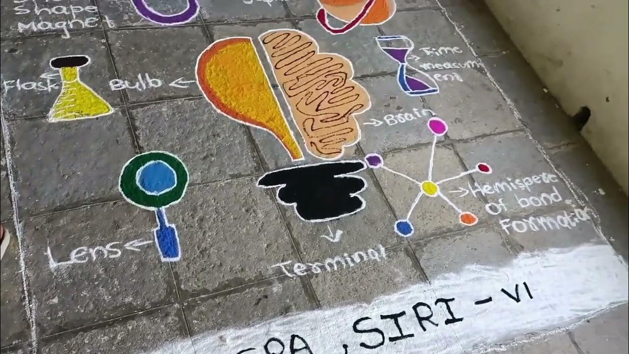 Rangoli Competition on the occasion of National Science day (Feb 2024 ...