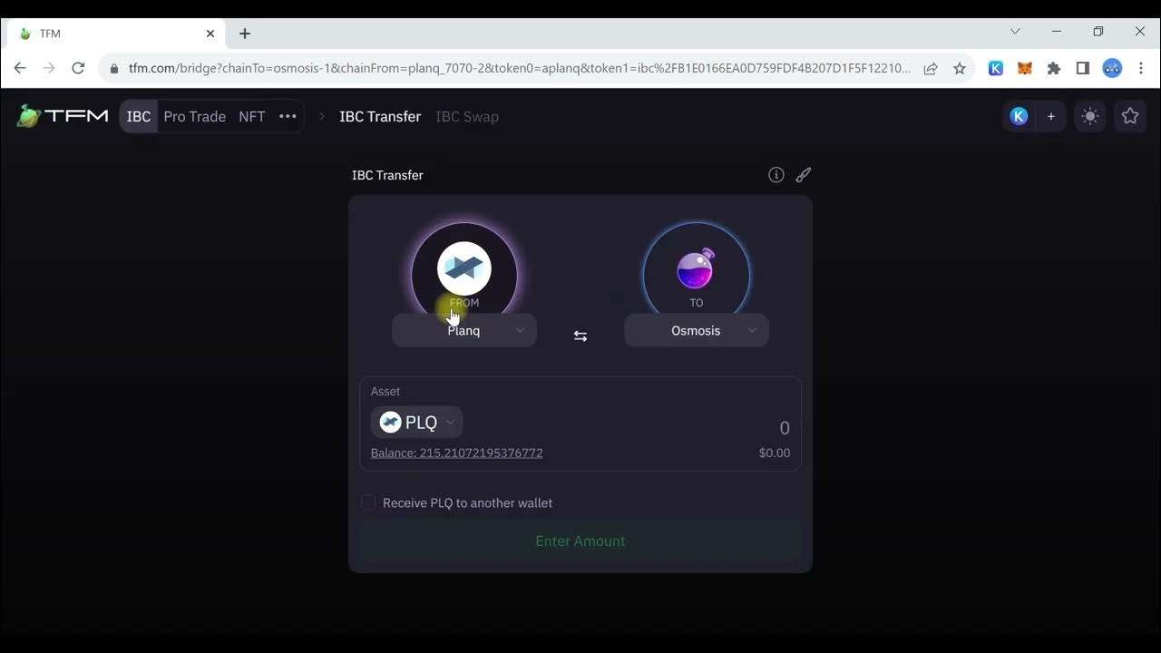 IBC Transfer with TFM - YouTube