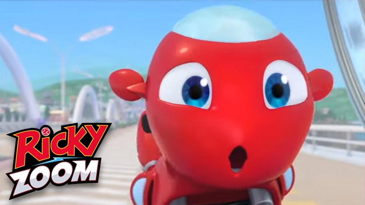 Ricky's on a Roll ⚡️Hour Special ⚡️ Motorcycle Cartoon | Ricky Zoom ...