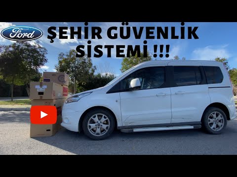 #Ford Kendi Kendine Duran Araç !! / Ford Tourneo Connect Şehir Güvenlik Sistemi