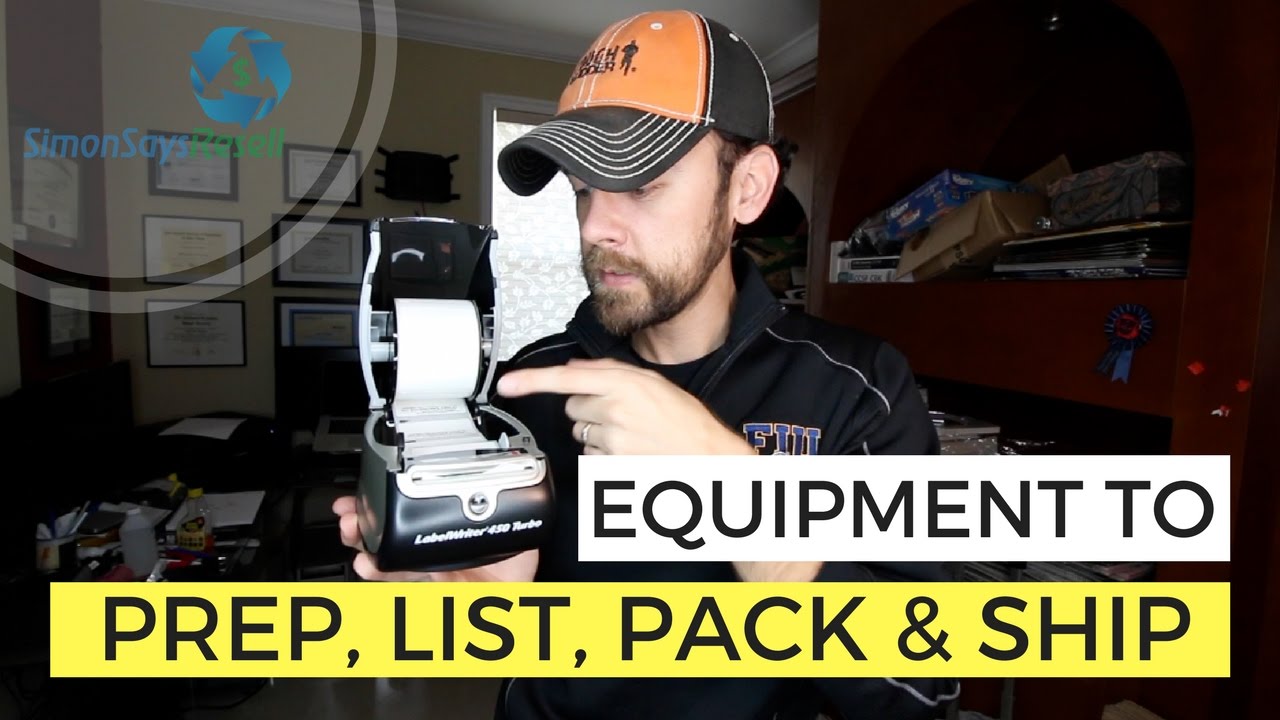 Equipment used to Prep, List, Pack and Ship to Amazon FBA - YouTube
