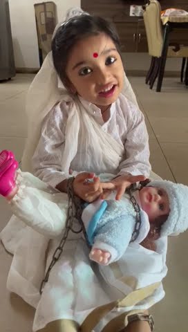 Cute Girl Status Krishna Mata devki - YouTube