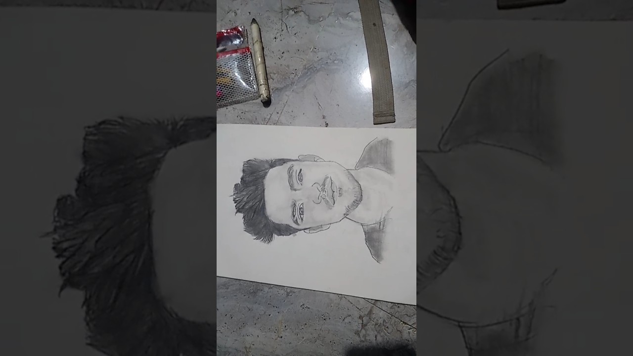 ishan kishan sketch #art #sketch #drawing - YouTube