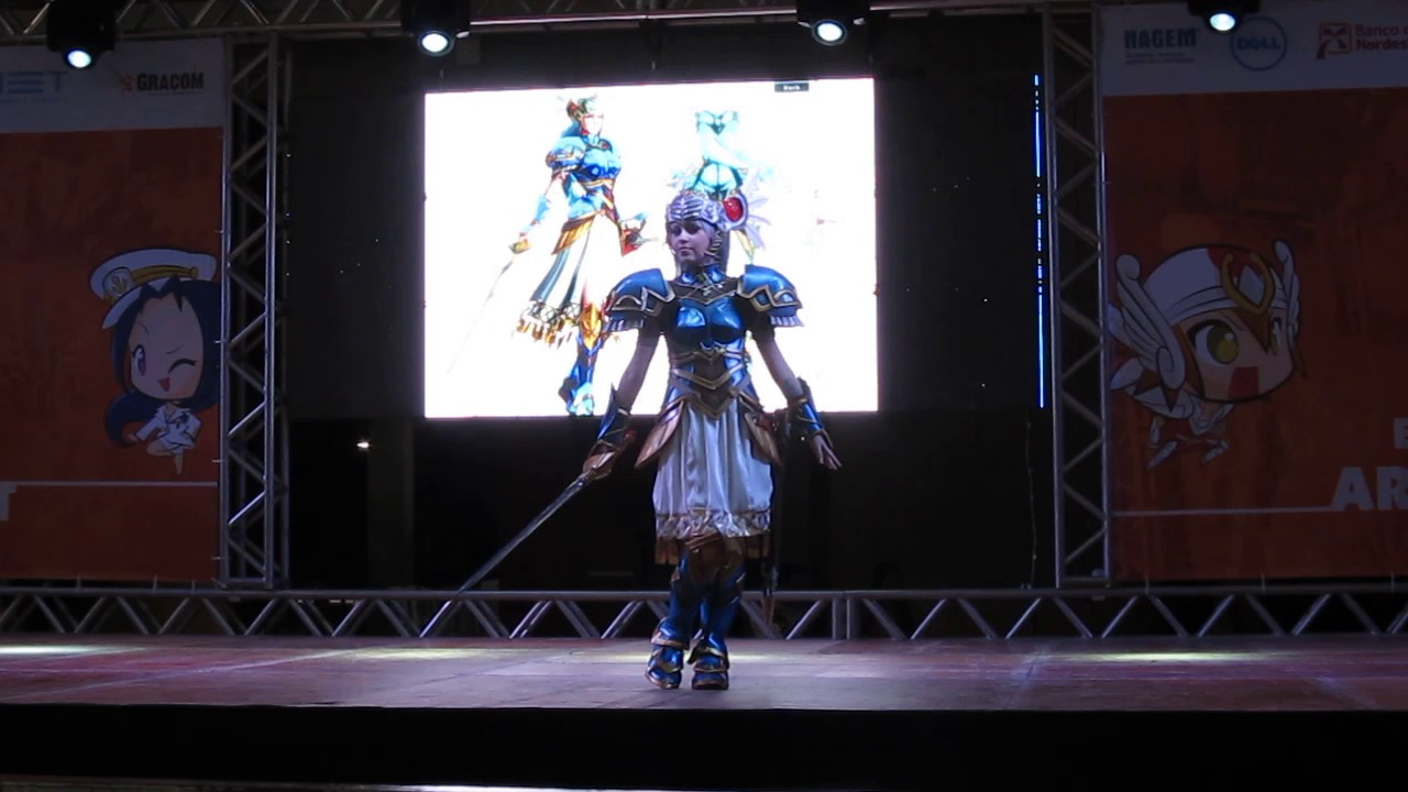 SANAFEST 2017 - Desfile Cosplay - Lenneth de Valkyrie Profile - YouTube