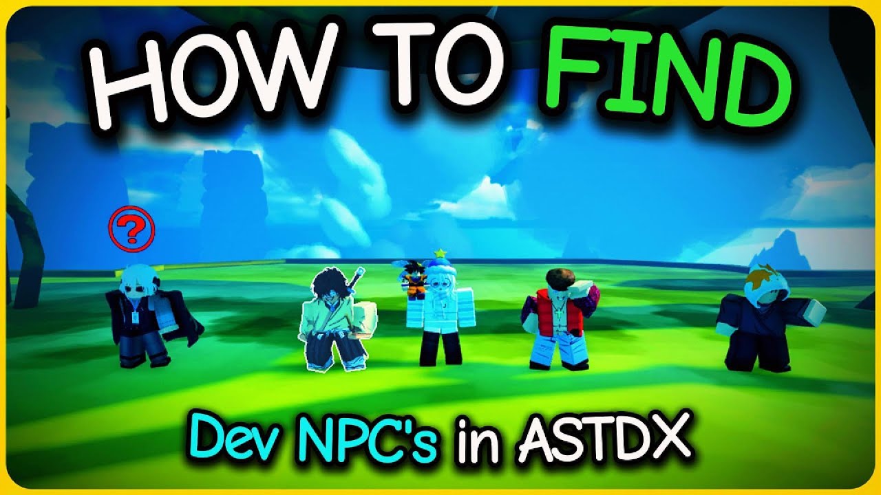 How to FIND the DEVELOPER NPC MISSION in ASTD X (All Star Tower Defense ...