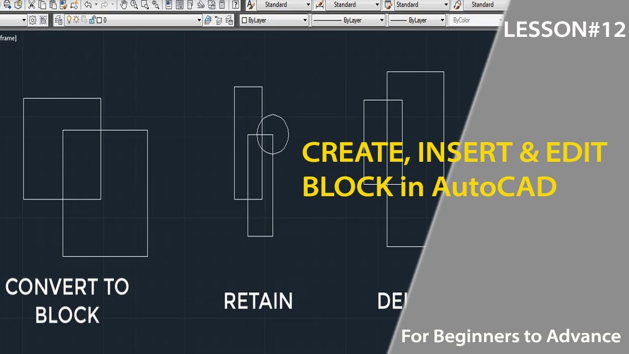 CREATE INSERT EDIT BLOCK In AutoCAD LESSON 12 Architecture create-insert-edit-block-in-autocad-lesson-12-architecture
