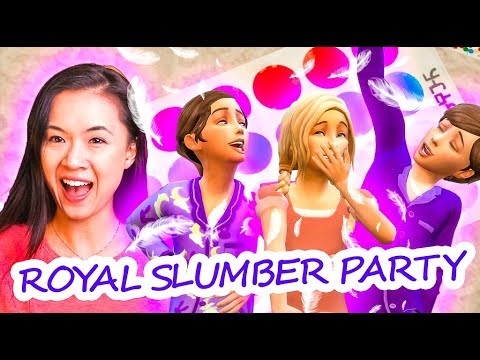 ROYAL SLUMBER PARTY | The Sims 4: The Royal Family | S1 Part 51 - YouTube