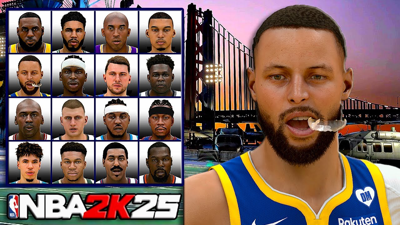 BEST Steph Curry Face Creation in NBA 2k25! - YouTube