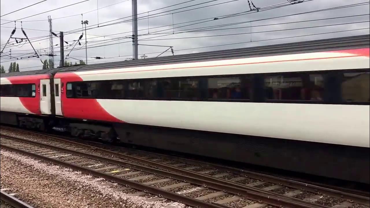 Virgin Trains East Coast HST Power Cars 43306+43309 At Doncaster From London KC To Aberdeen ...
