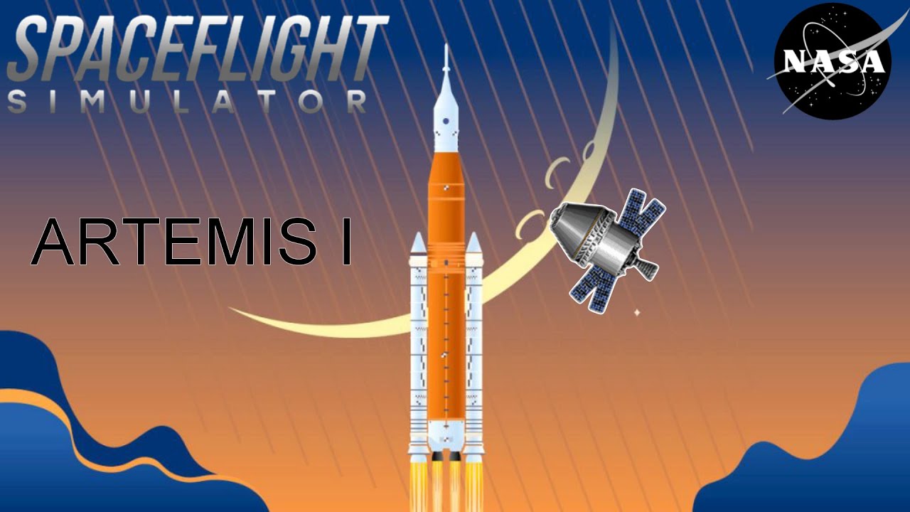Simulating NASA's Historic Mission Artemis 1: Journey to the Moon - YouTube