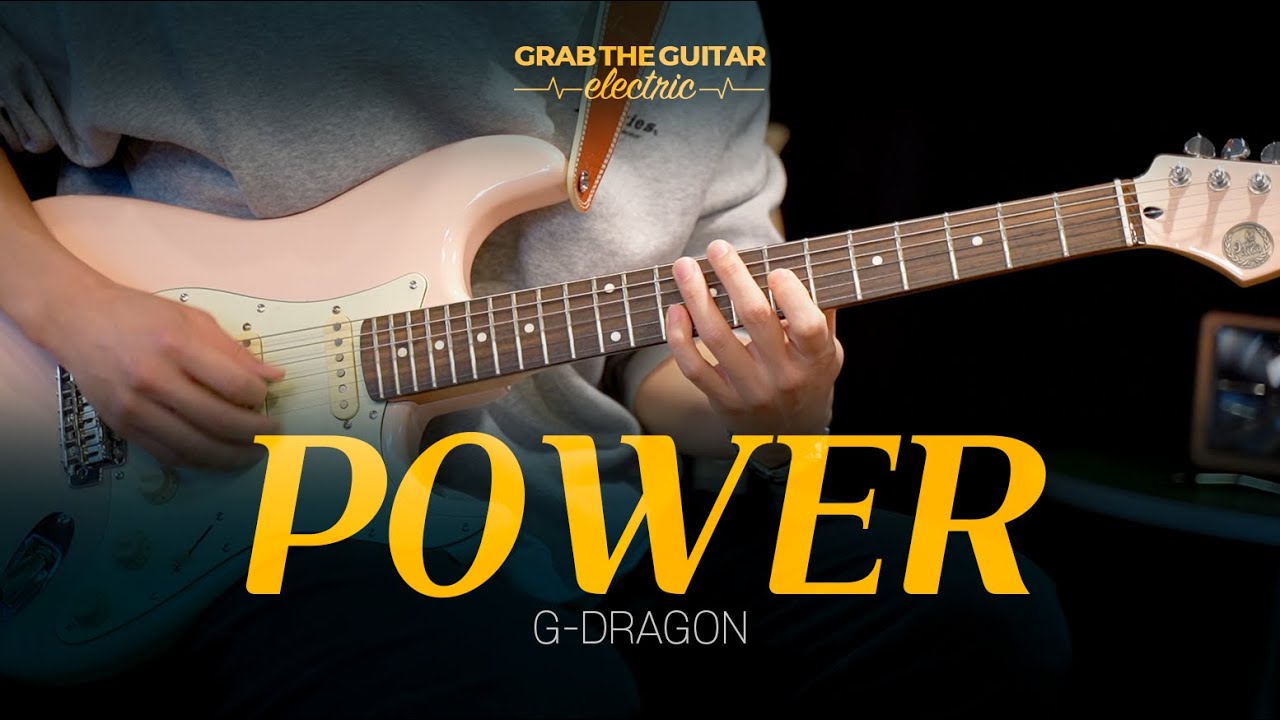 POWER - G-DRAGON (지드래곤) [Guitar Cover + TAB] - YouTube